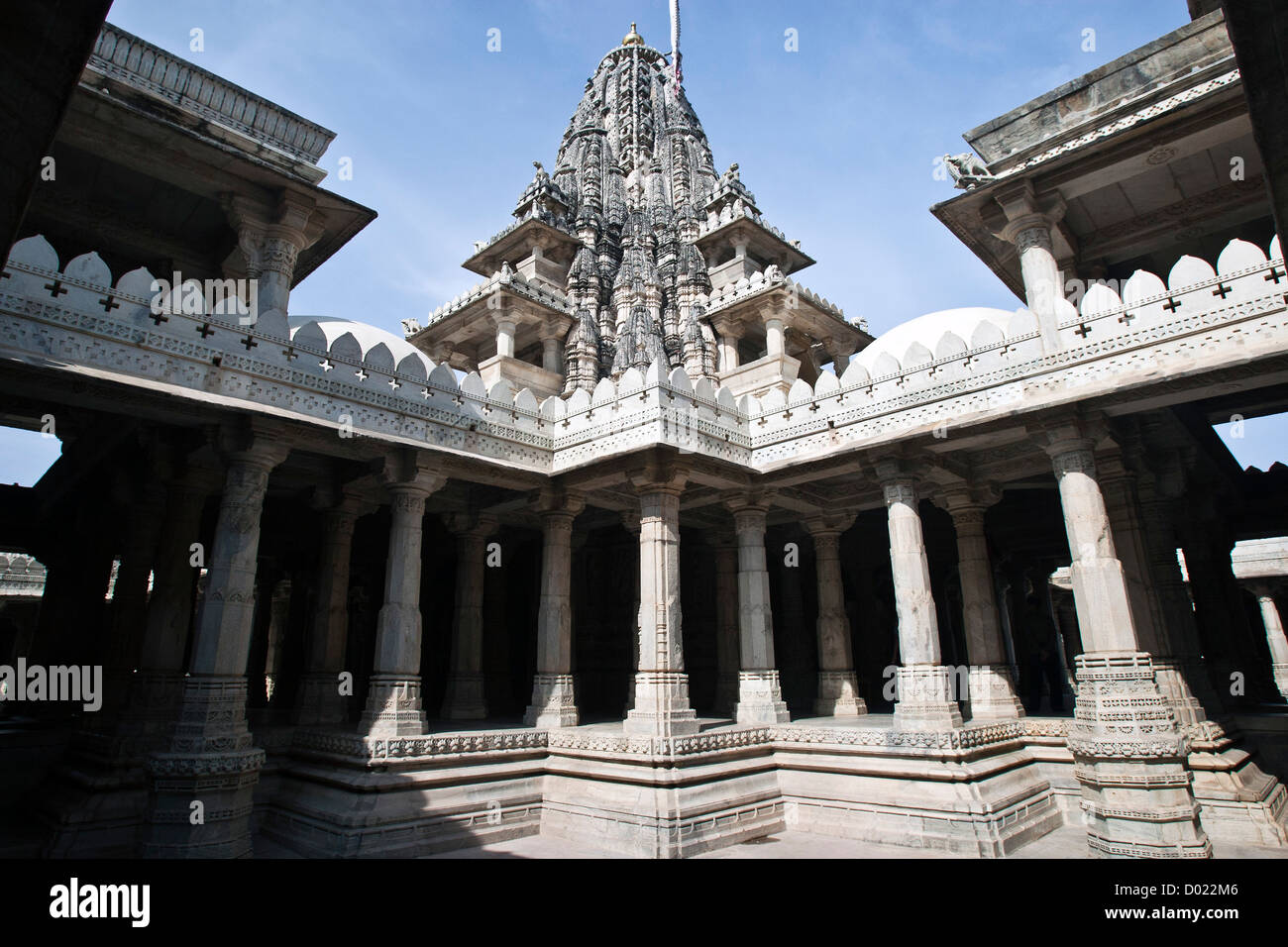 Jain Temple Ranakpur Rajasthan India Stock Photo - Alamy