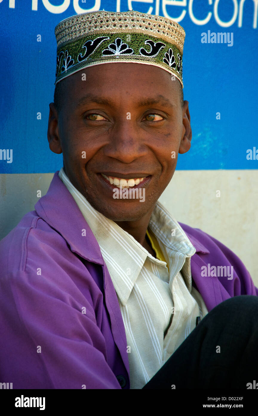Portrait of a Muslim African man Stock Photo - Alamy