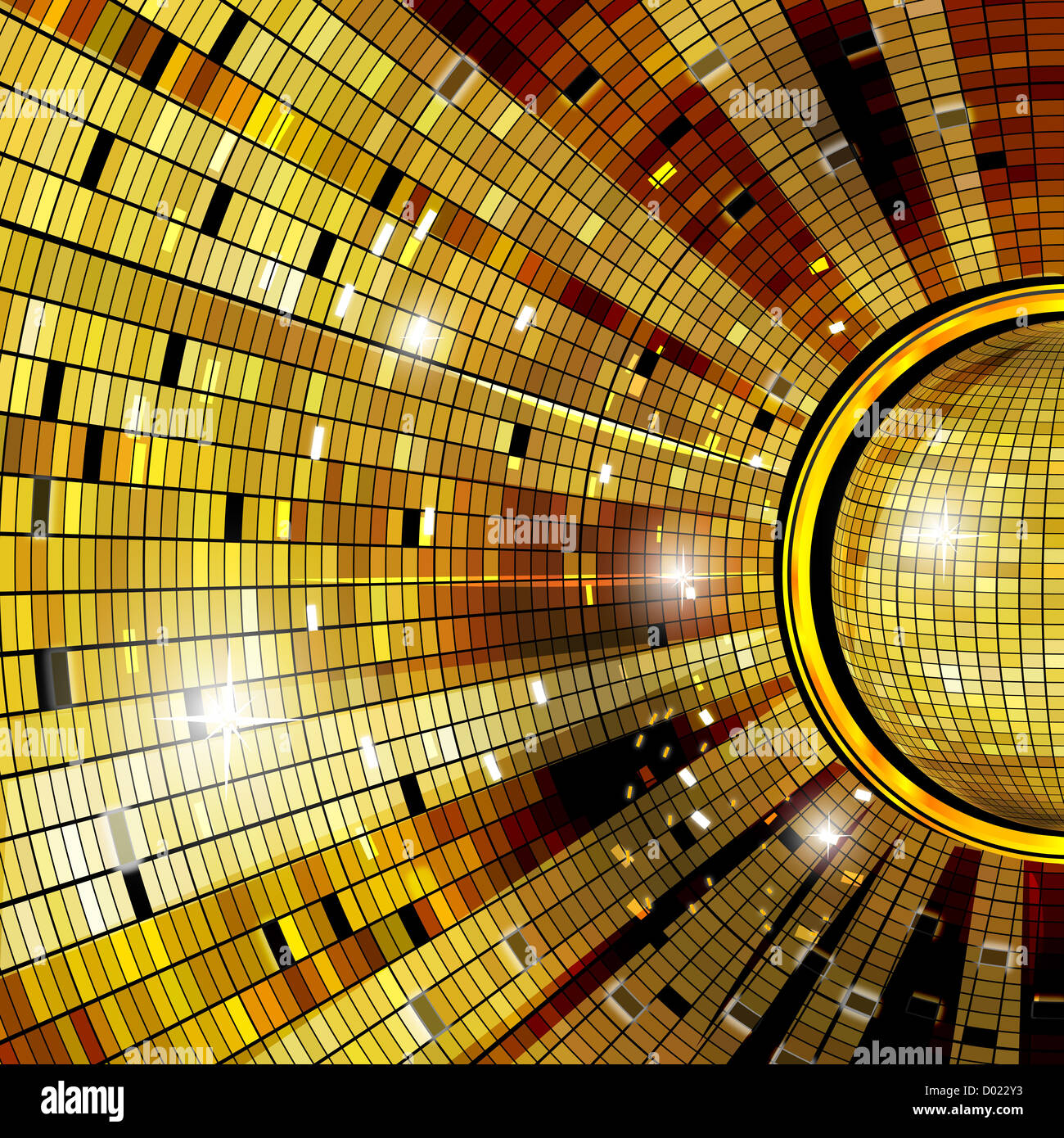 illustration of abstract celebration card Stock Photo - Alamy