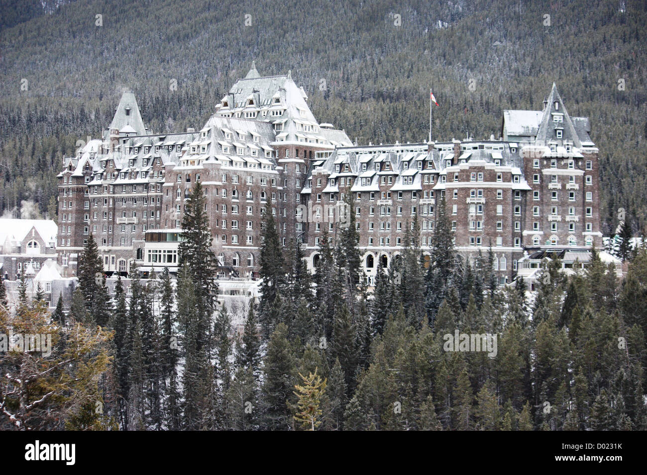 The Fairmont Banff Springs Hotel Stock Photo - Alamy