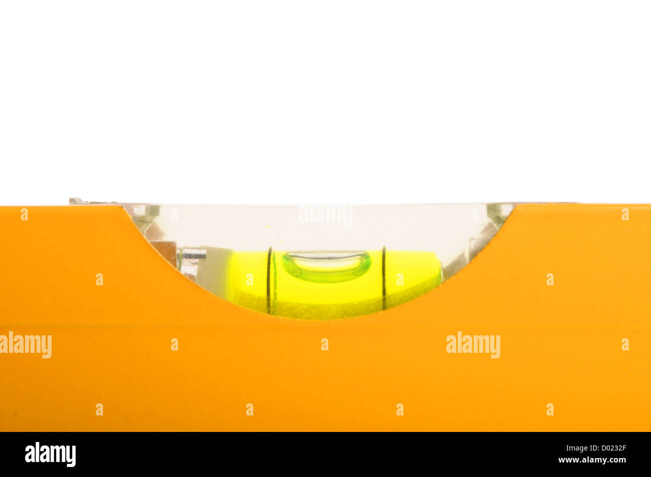 level bubble showing measurement or construction concept Stock Photo ...