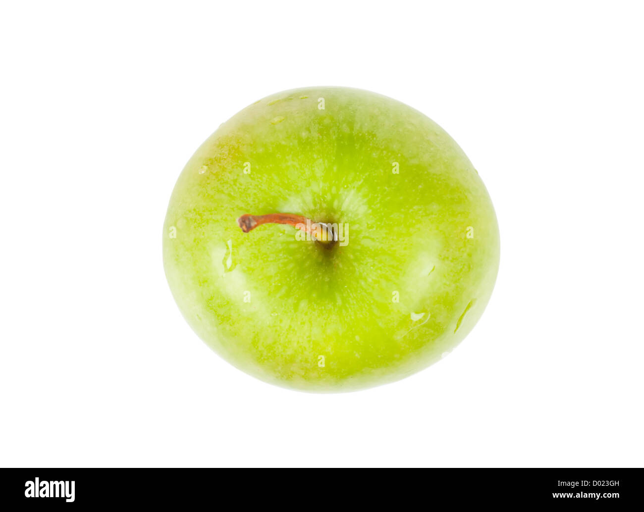 Green apples cut out Cut Out Stock Images & Pictures - Alamy