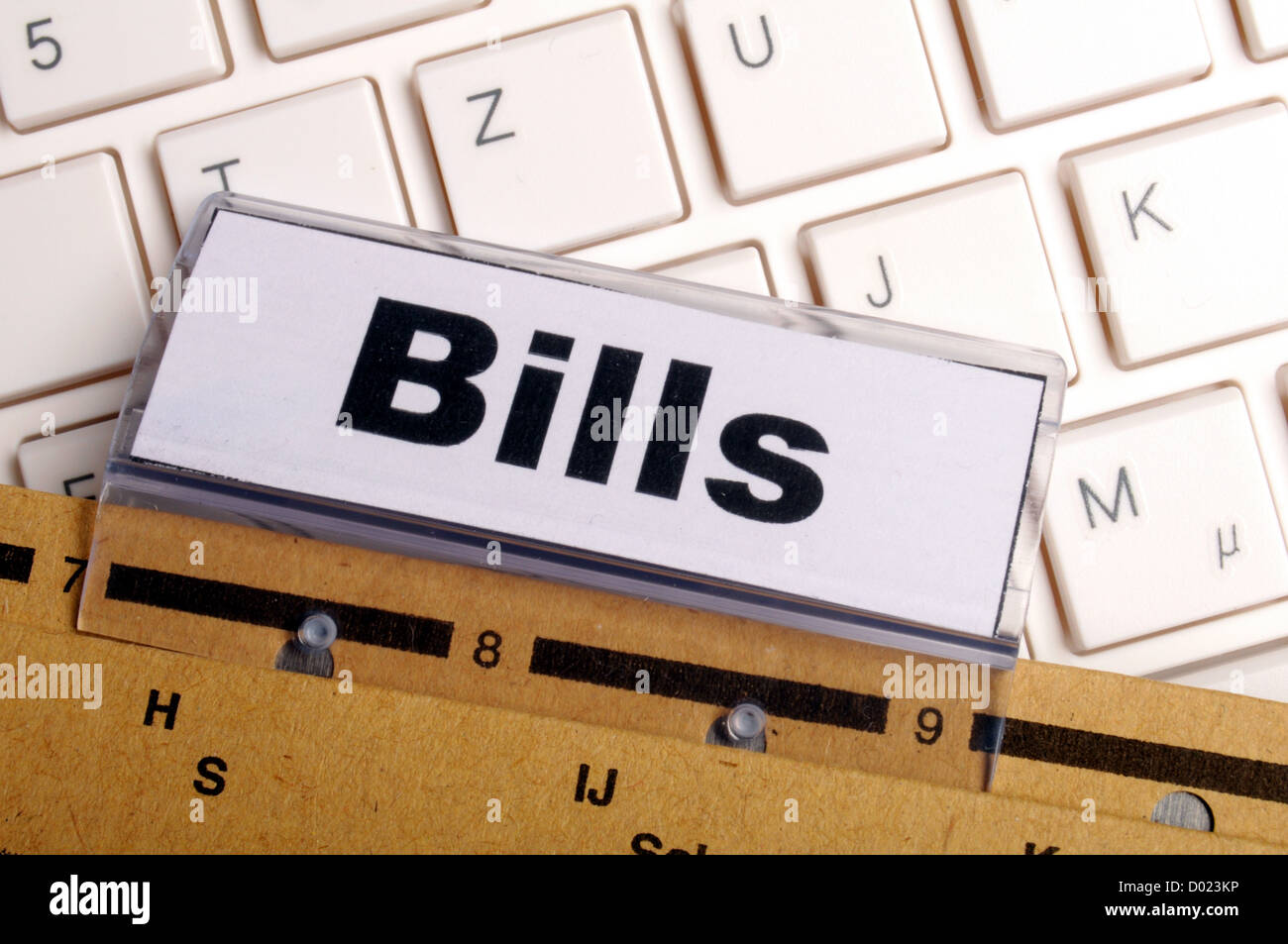 Debts Bill Bills Invoice Letter High Resolution Stock Photography and ...