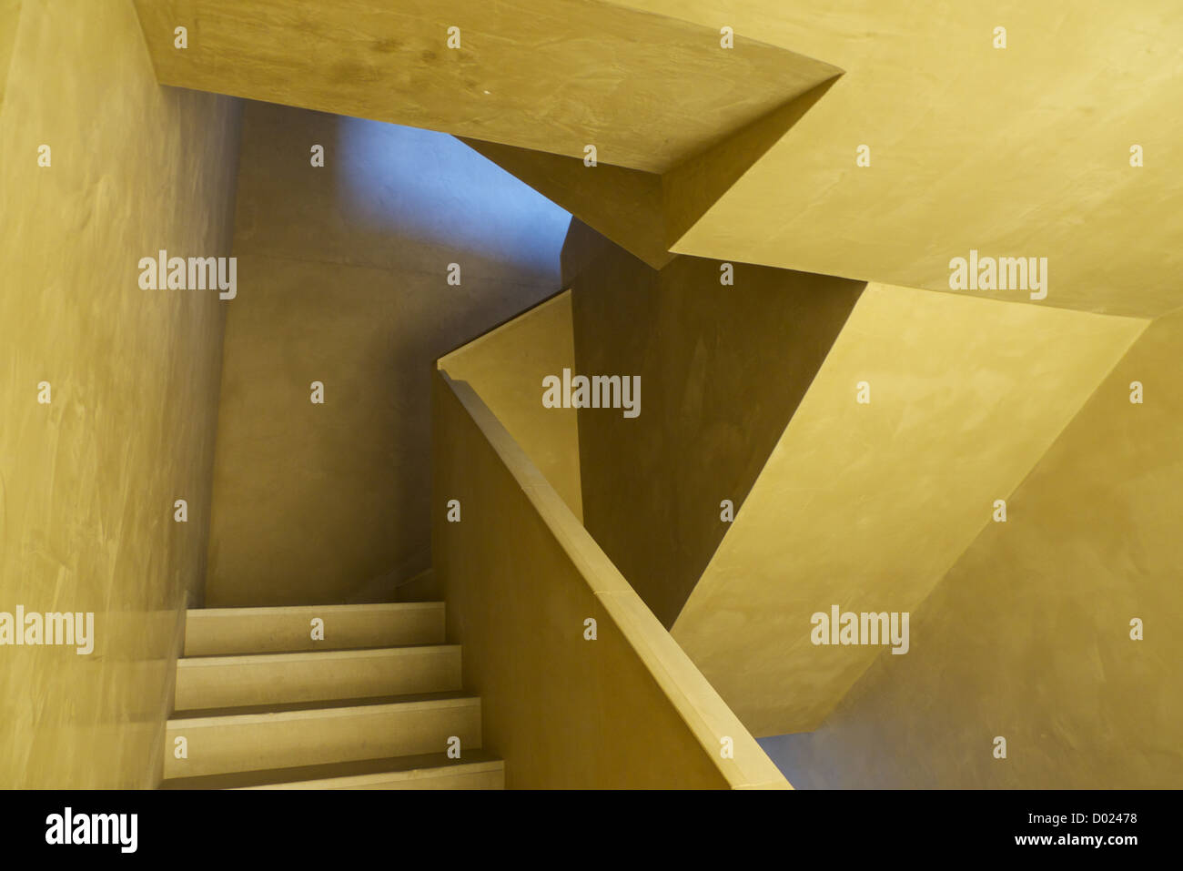 yellow design stairs and steps Stock Photo - Alamy