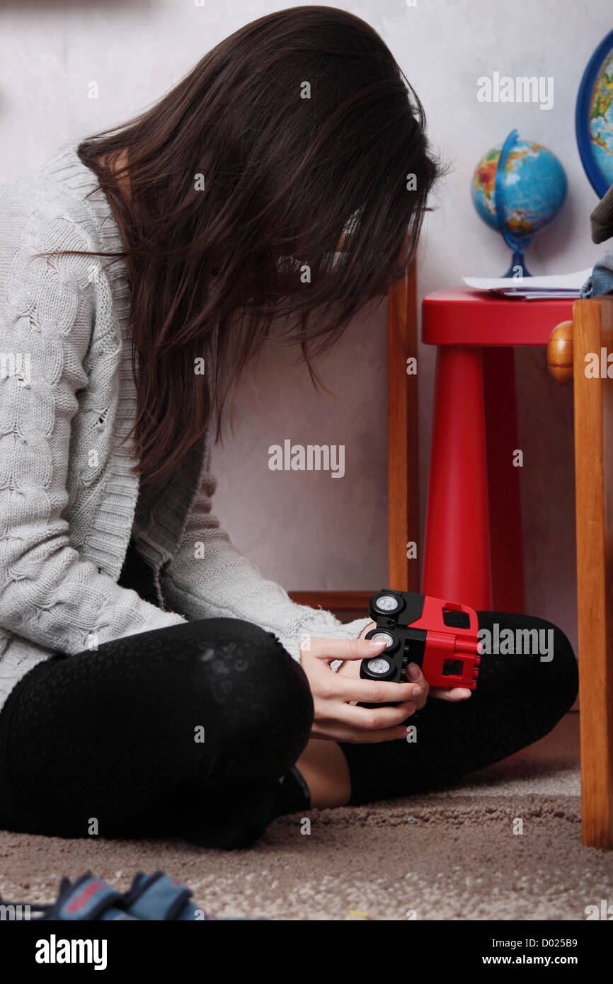 Lost of child Stock Photo - Alamy