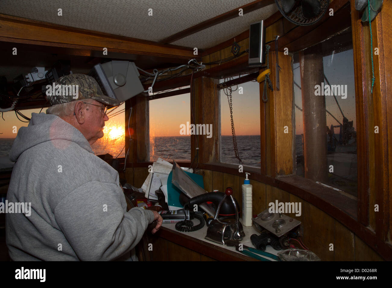 Trawler wheelhouse hi-res stock photography and images - Alamy