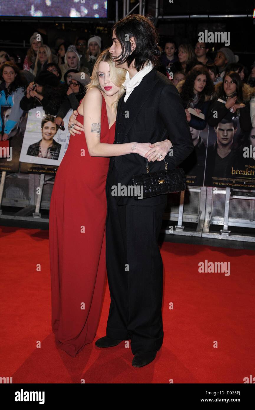 Peaches Geldof and Tom Cohen attends the UK Premiere of The Twilight ...