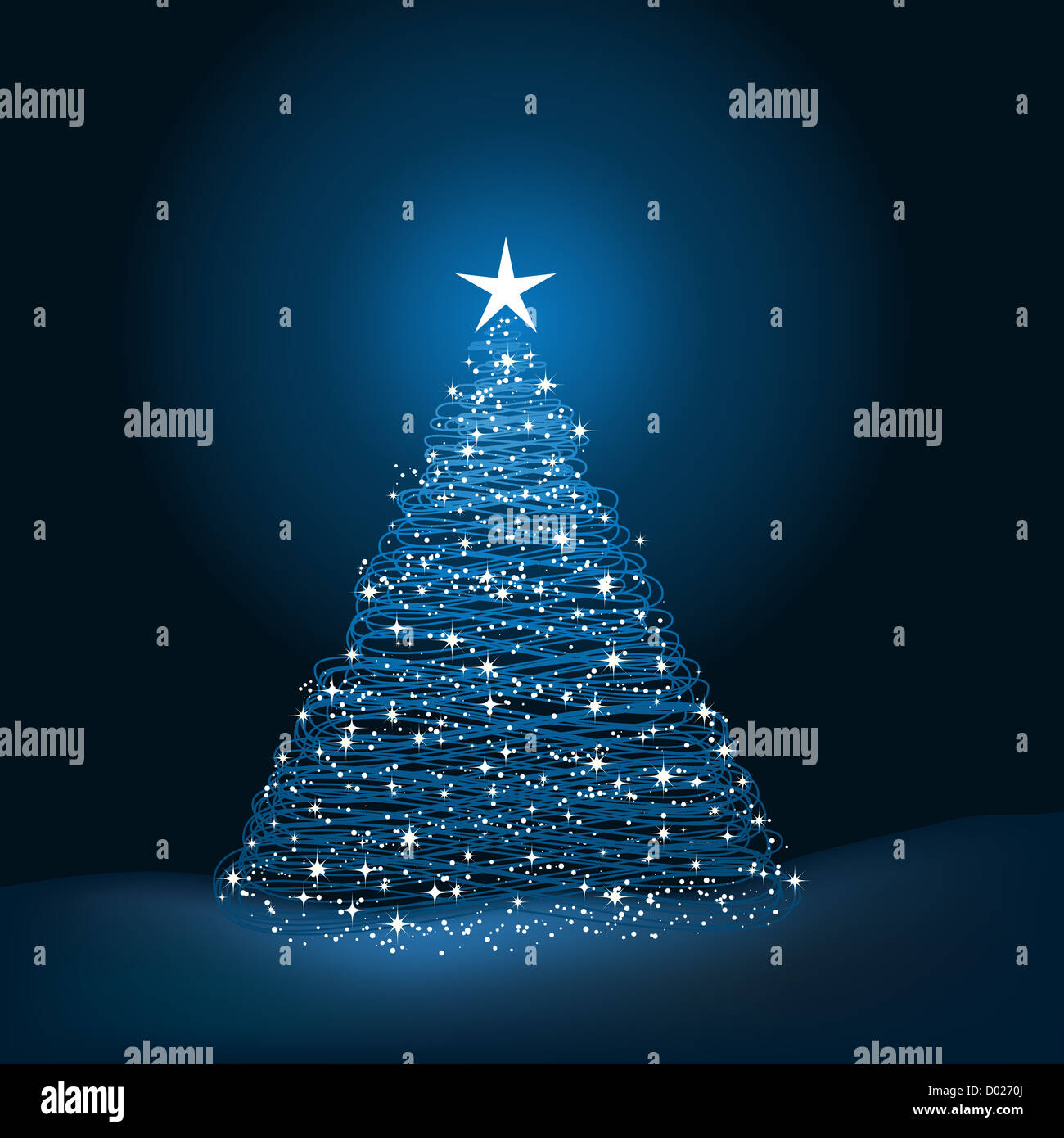 Sparkly Christmas tree background Stock Photo - Alamy