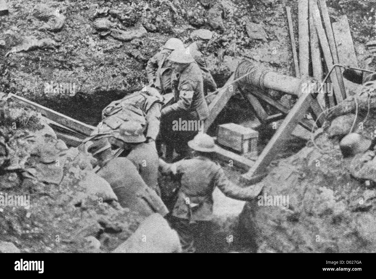 Wwi trenches hi-res stock photography and images - Alamy