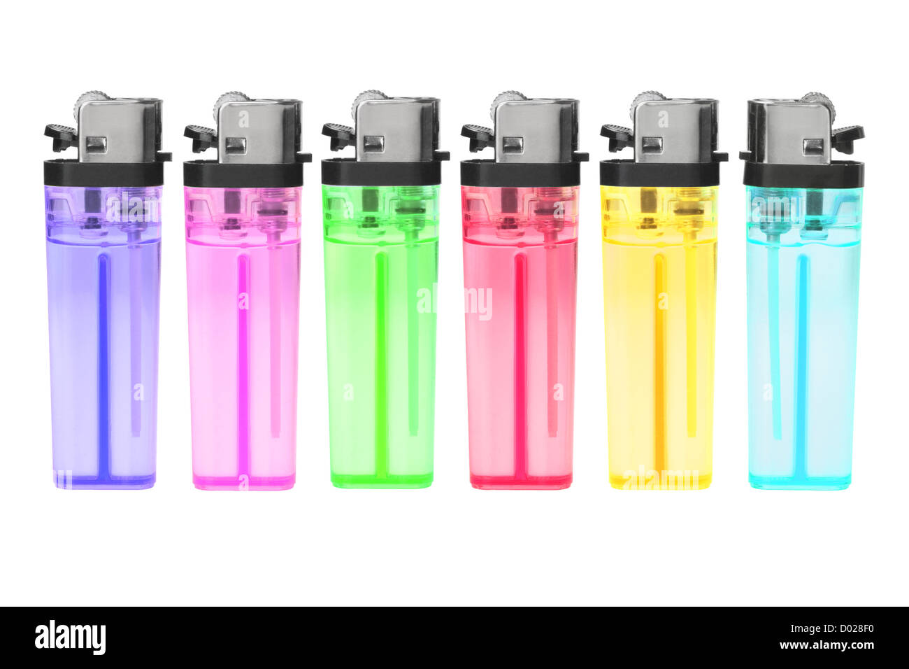 Cigarette lighter disposable Cut Out Stock Images & Pictures - Alamy