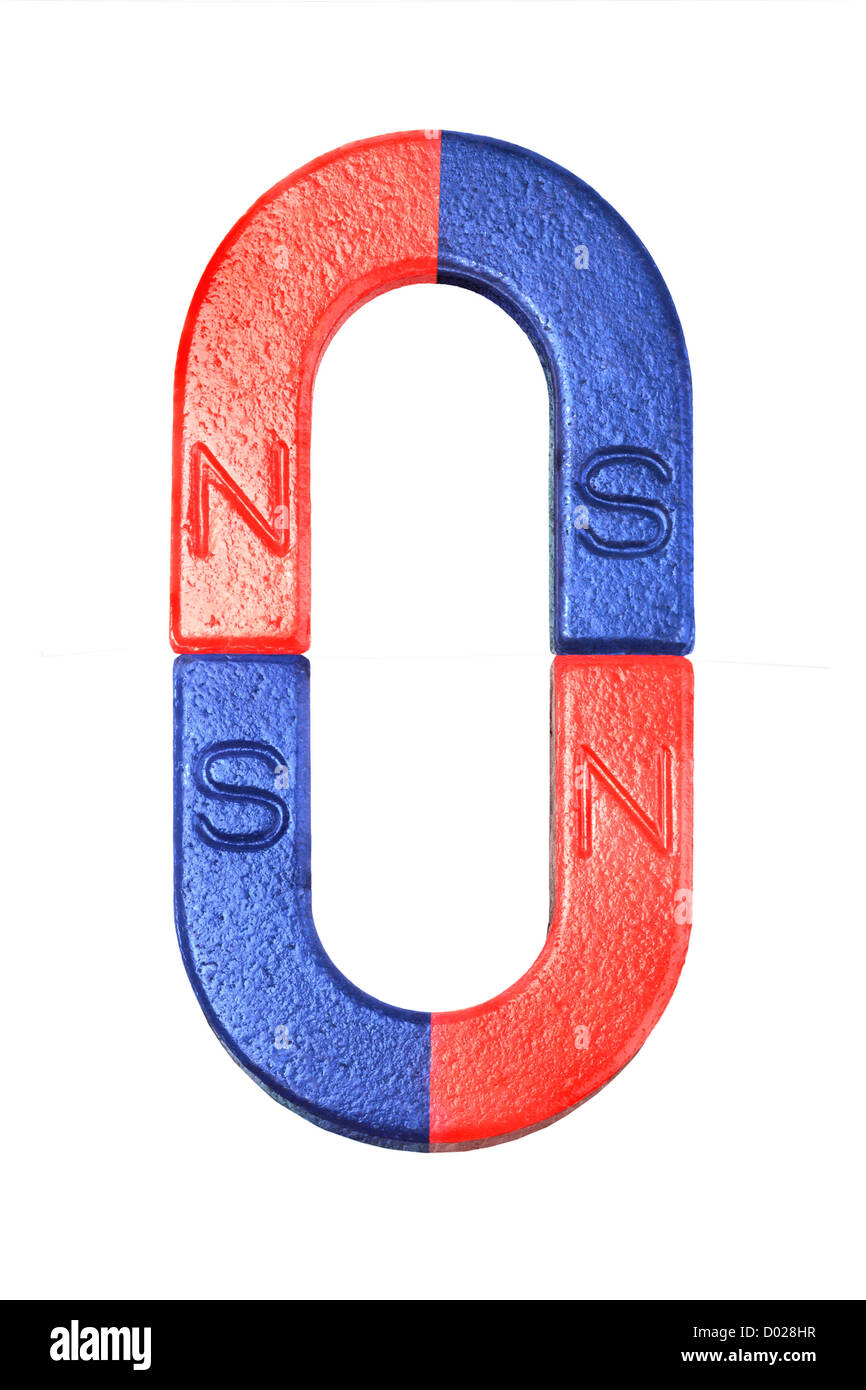 Magnetic field horseshoe magnet hi-res stock photography and images - Alamy