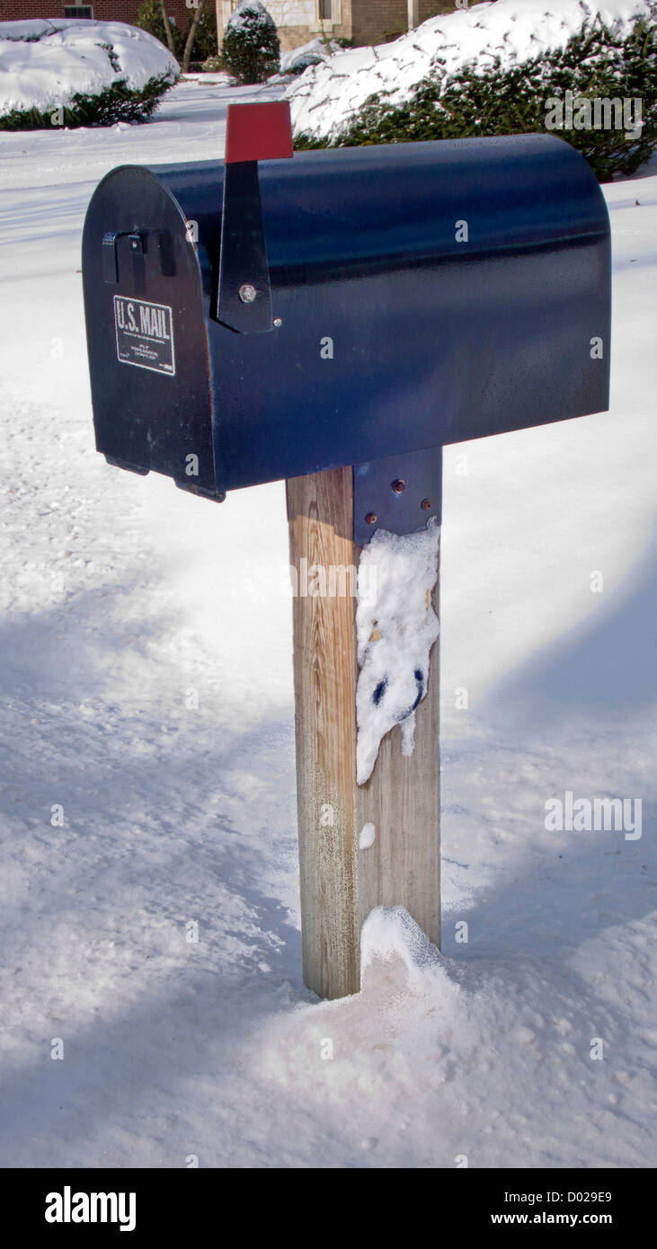 Postbox american flag hi-res stock photography and images - Alamy