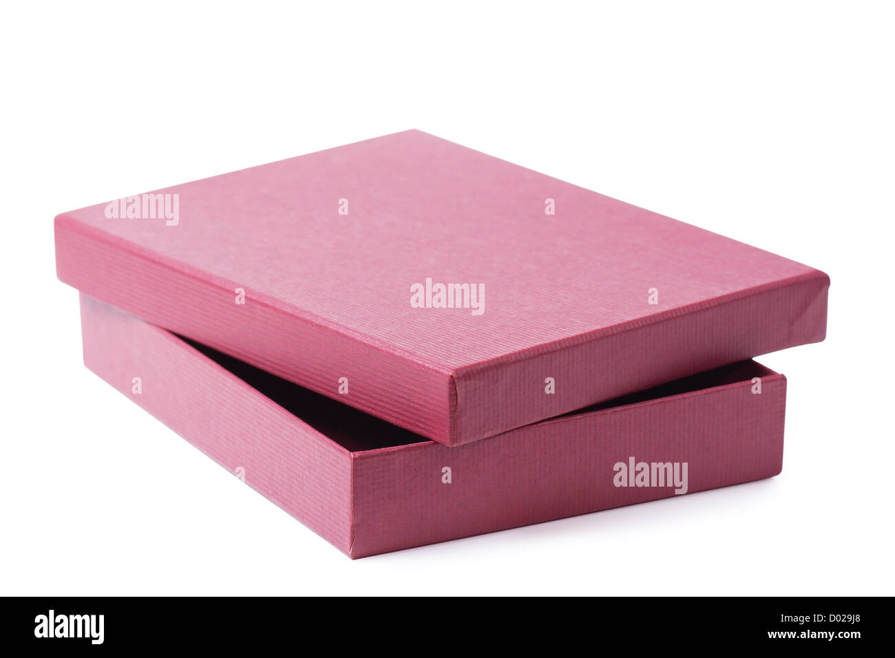 Red gift box opening Cut Out Stock Images & Pictures - Alamy