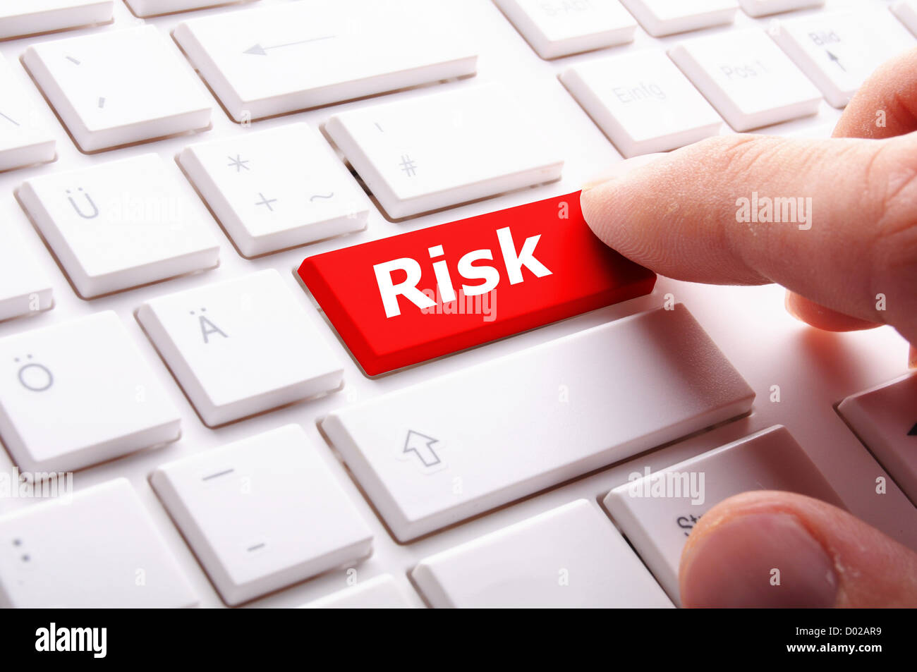 risk management key showing business insurance concept Stock Photo - Alamy