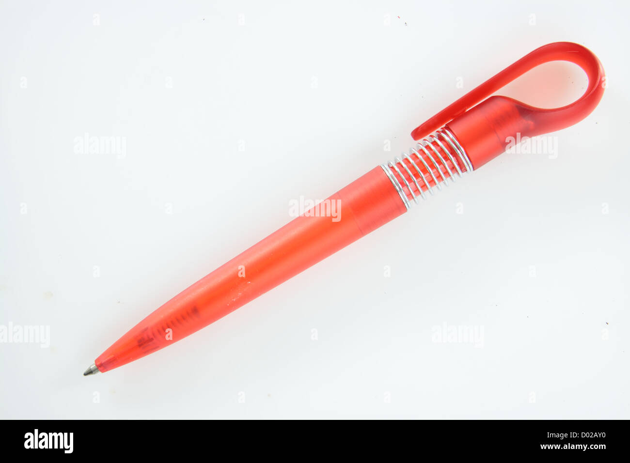 Plastic pen isolated Stock Photo - Alamy