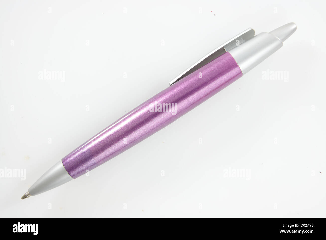 Plastic pen isolated Stock Photo - Alamy