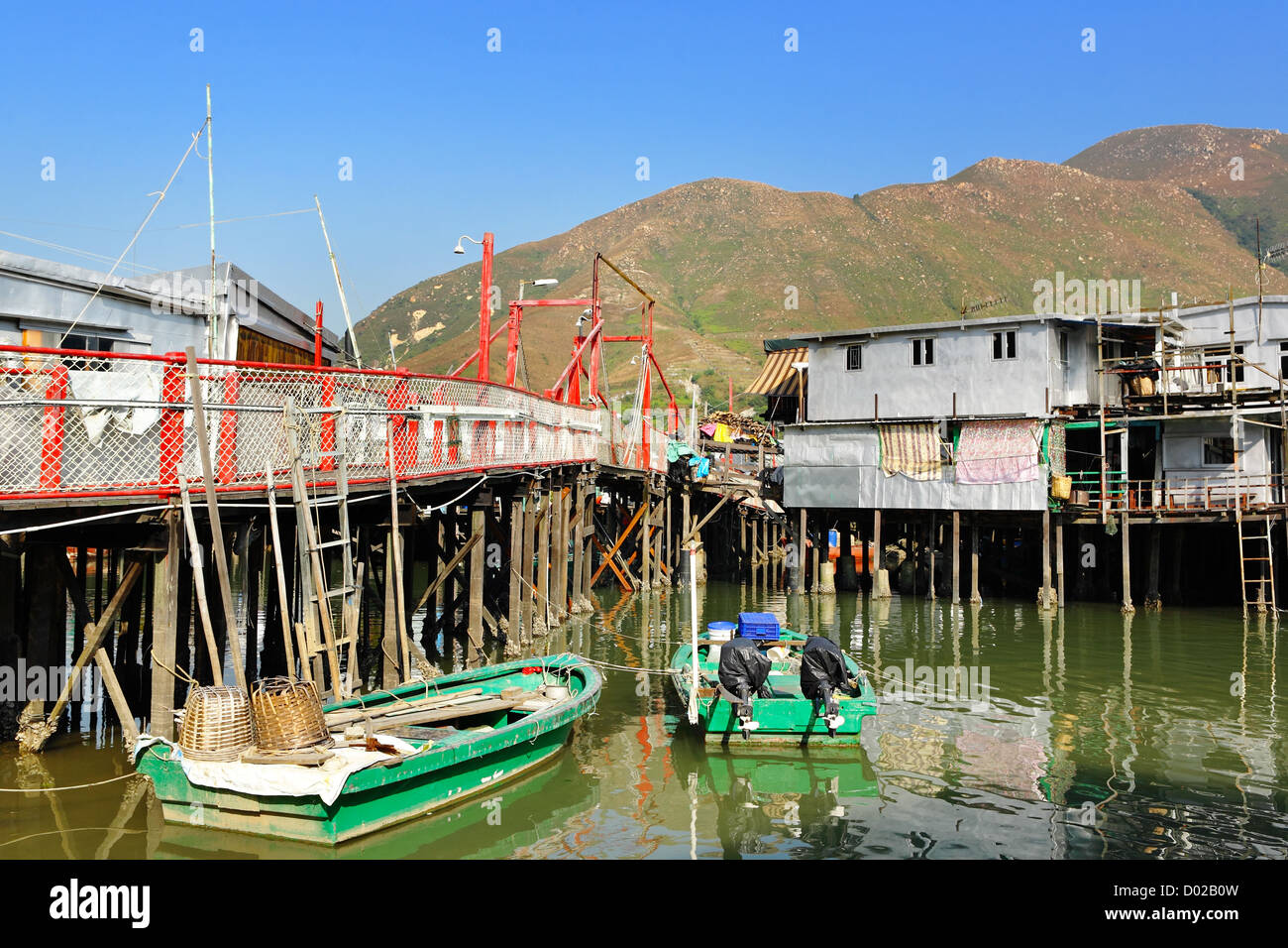 Tai O fishing village in Hong Kong Stock Photo - Alamy