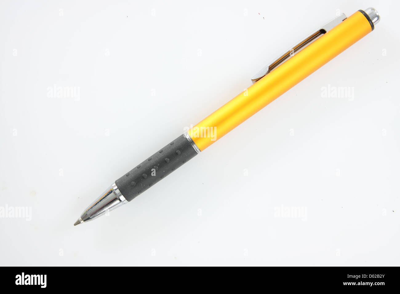 Metallic pen isolated Stock Photo - Alamy
