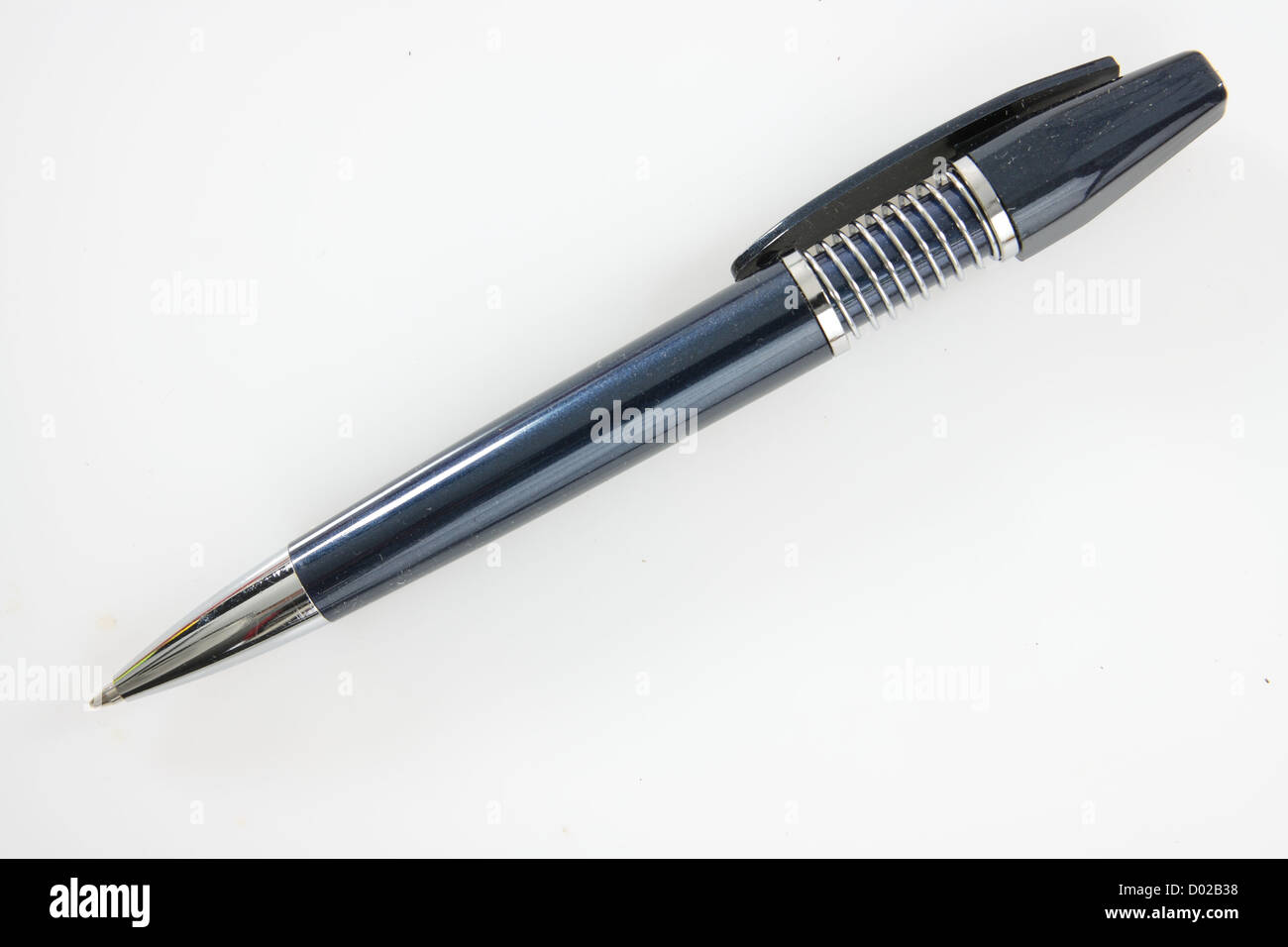 Plastic pen isolated Stock Photo - Alamy