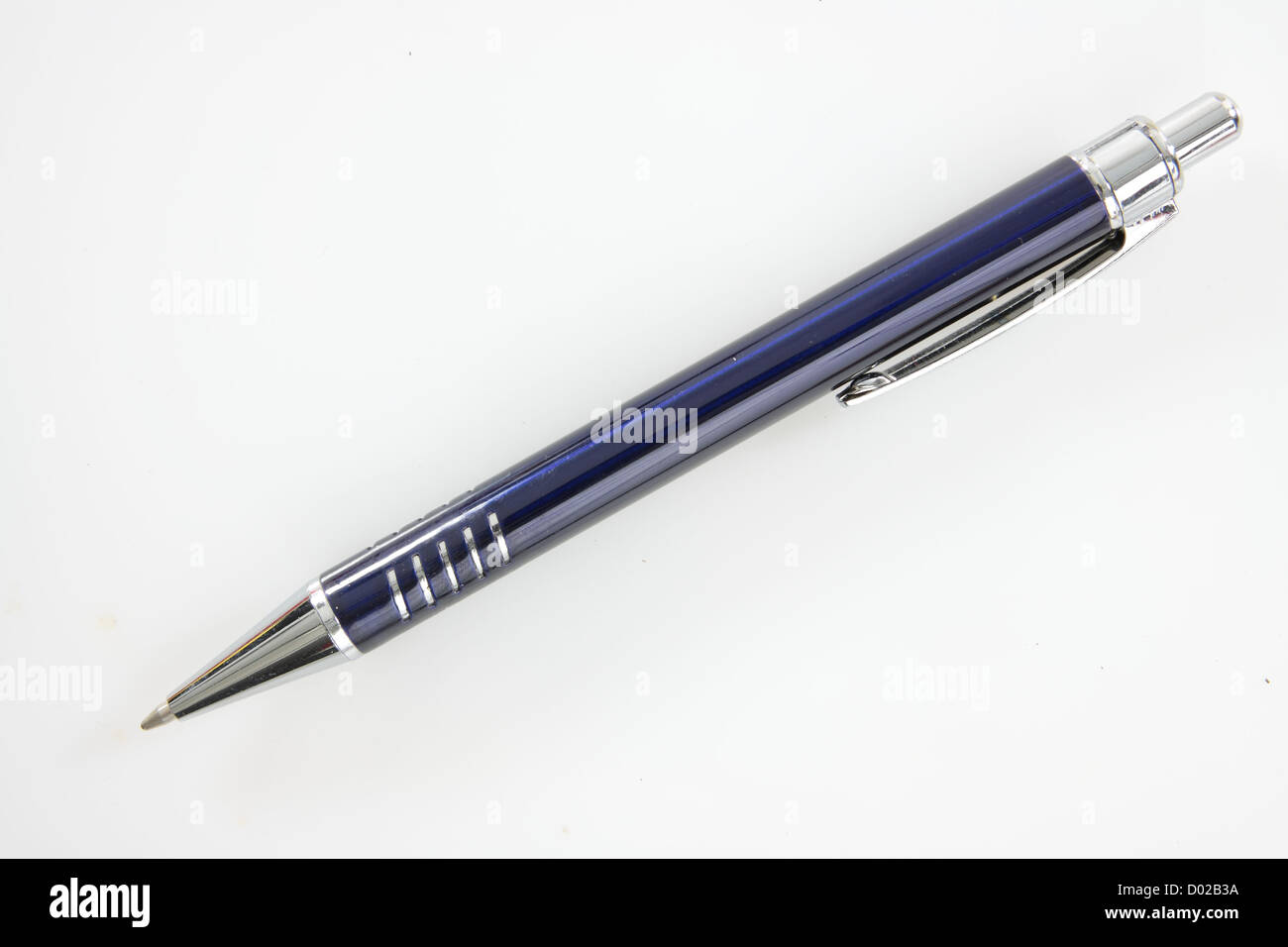 Metallic pen isolated Stock Photo - Alamy
