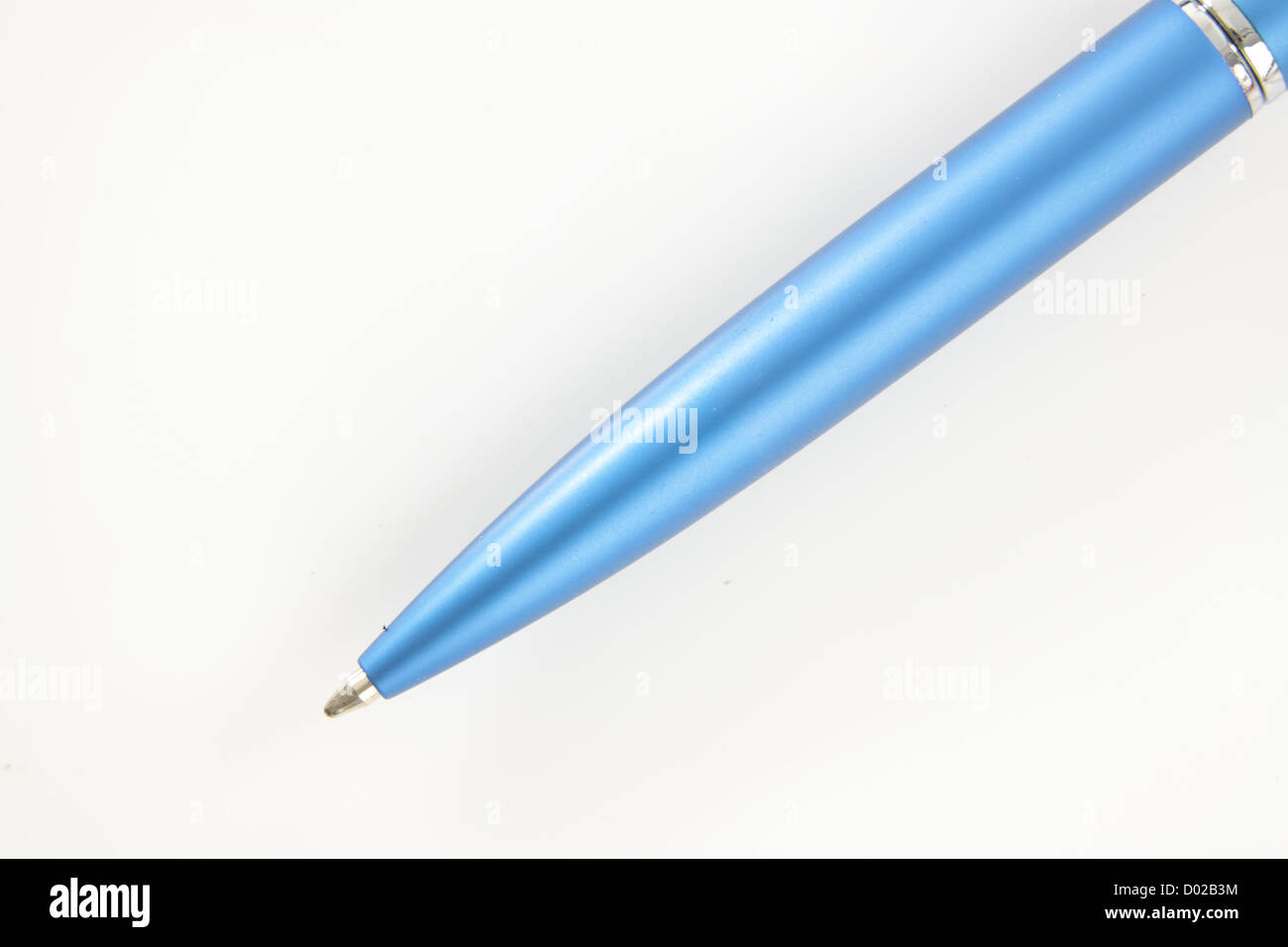 Blue metallic pen hi-res stock photography and images - Alamy
