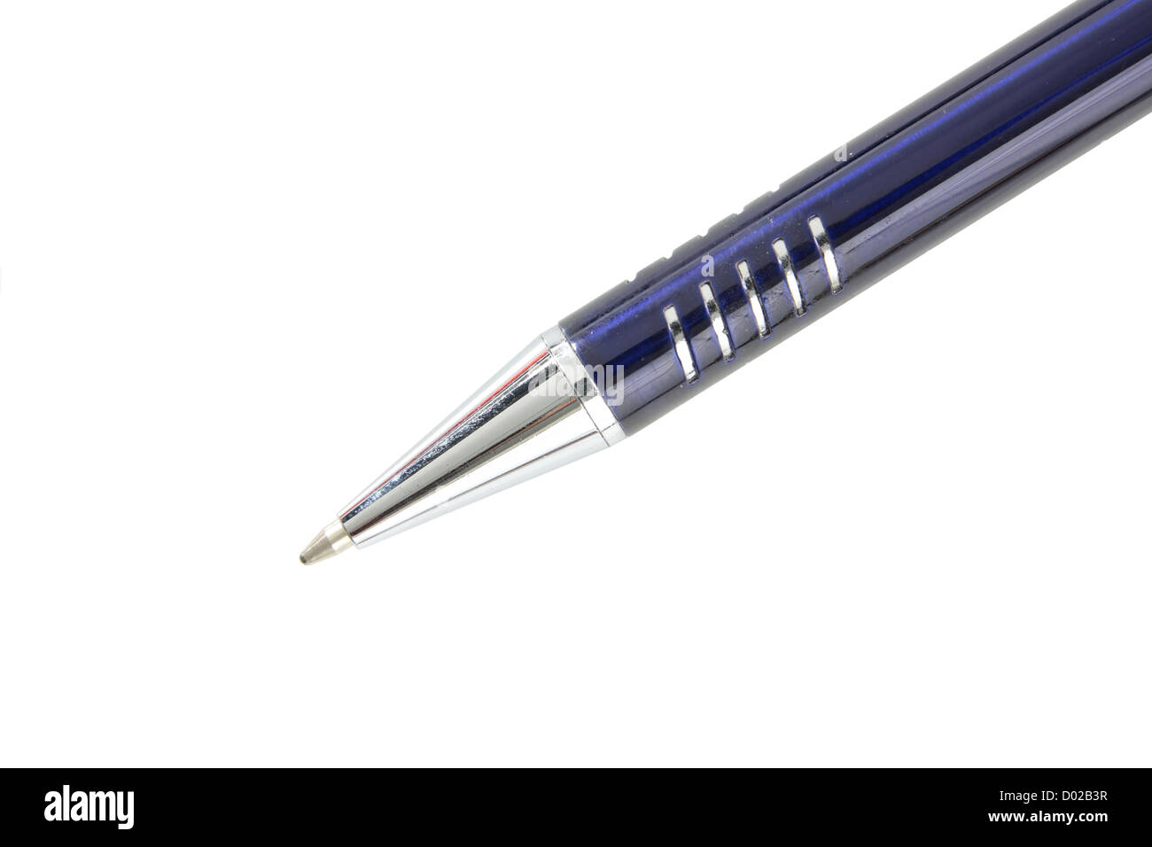 Metallic pen isolated Stock Photo - Alamy