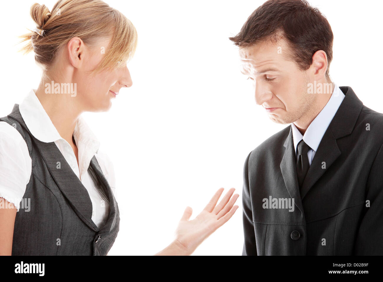 Work Colleagues arguing Stock Photo - Alamy