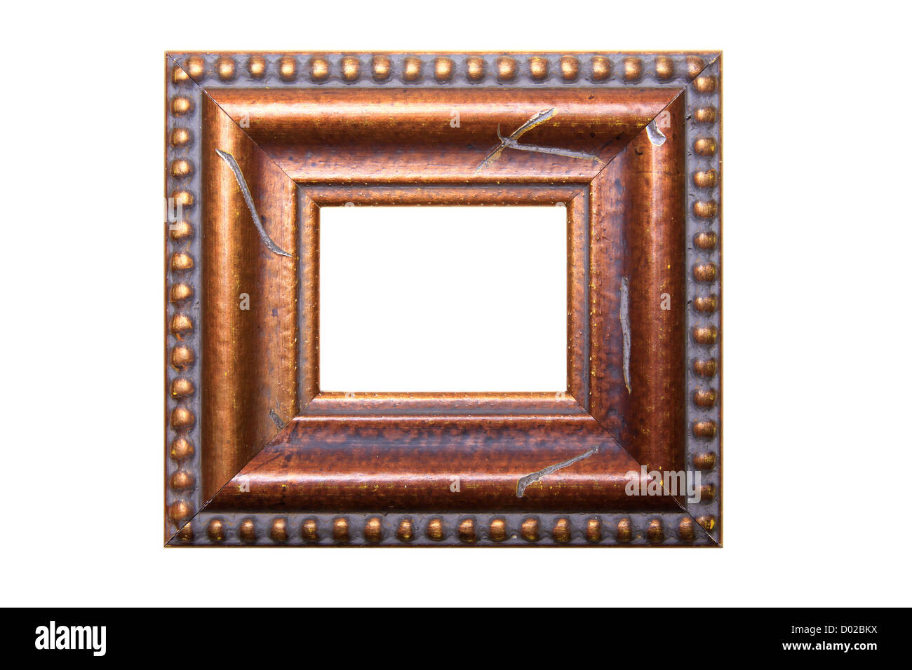 One Picture Frame Isolated On White Background, Design Element Stock ...