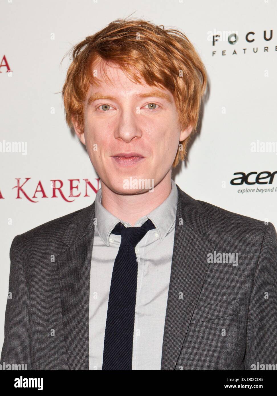Domhnall Gleeson at arrivals for ANNA KARENINA Premiere, The ArcLight ...