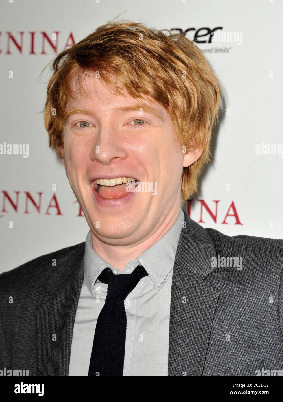 Domhnall Gleeson at arrivals for ANNA KARENINA Premiere, The ArcLight ...