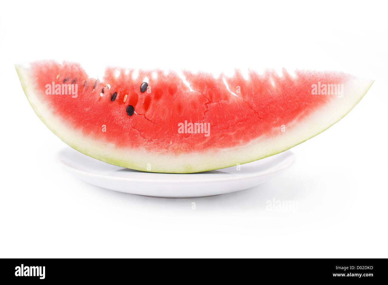 Watermelon slices Cut Out Stock Images & Pictures - Alamy