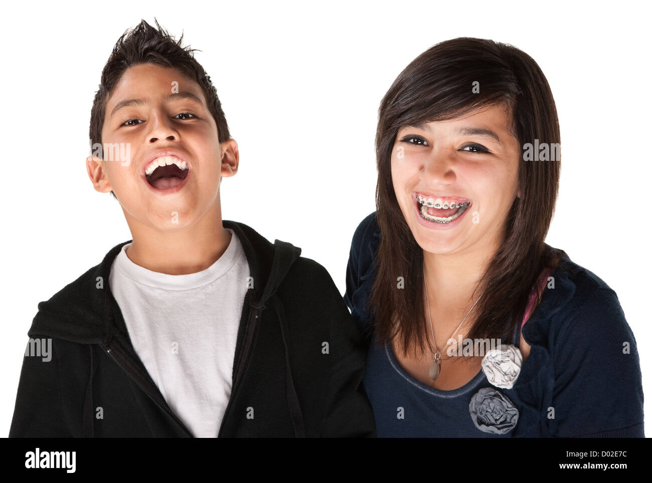 Kids Laughing White Background High Resolution Stock Photography and ...