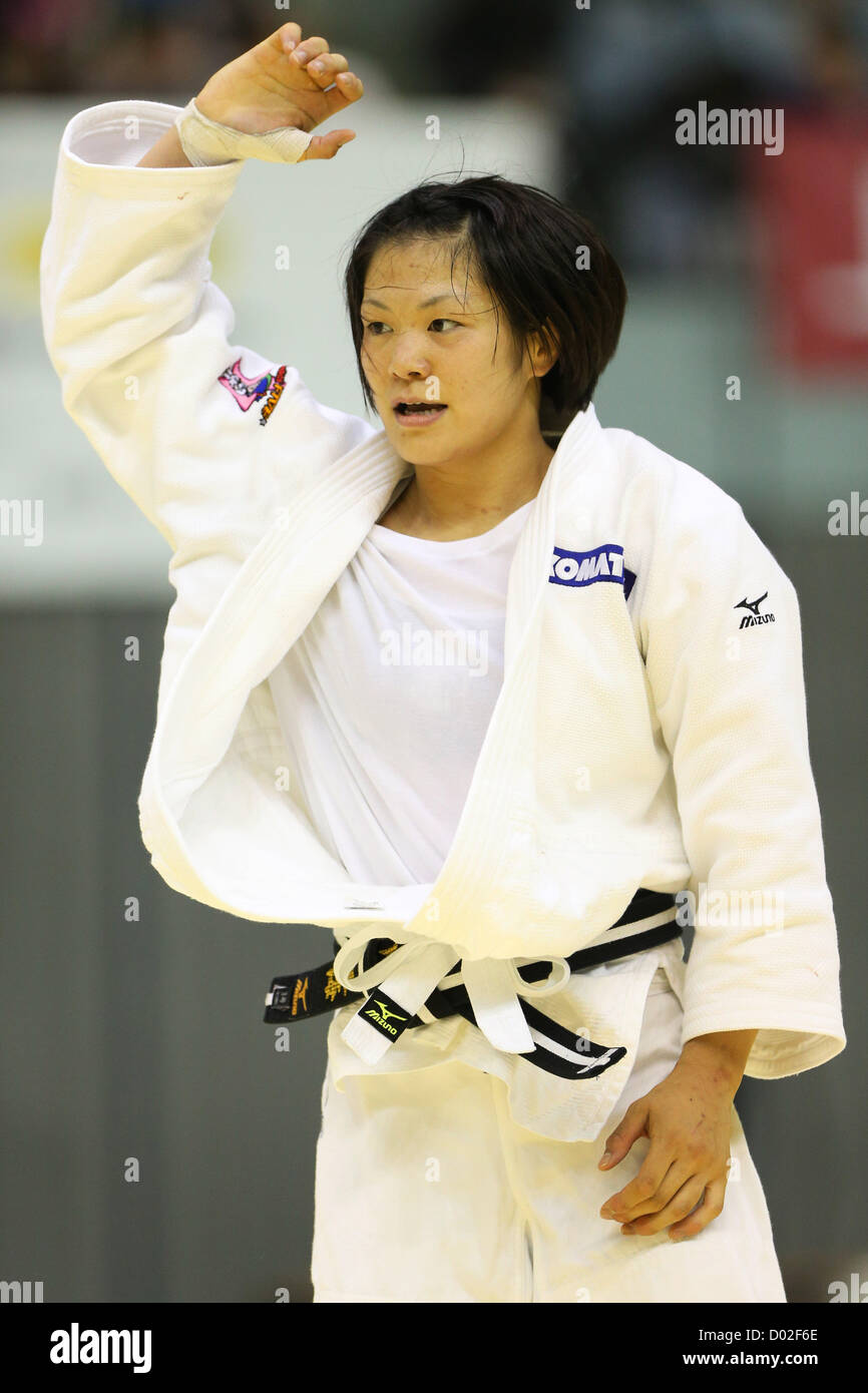 Natsumi Katagiri (JPN), November 11, 2012 - Judo : Kodokan Cup 2012, Women's 63kg class at Chiba ...