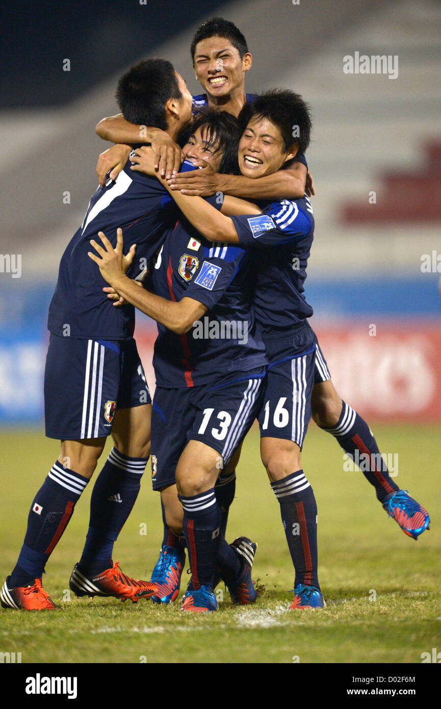 U-19 Japan team group (JPN), NOVEMBER 11, 2012 - Football / Soccer : Shinya Yajima #13 of Japan ...