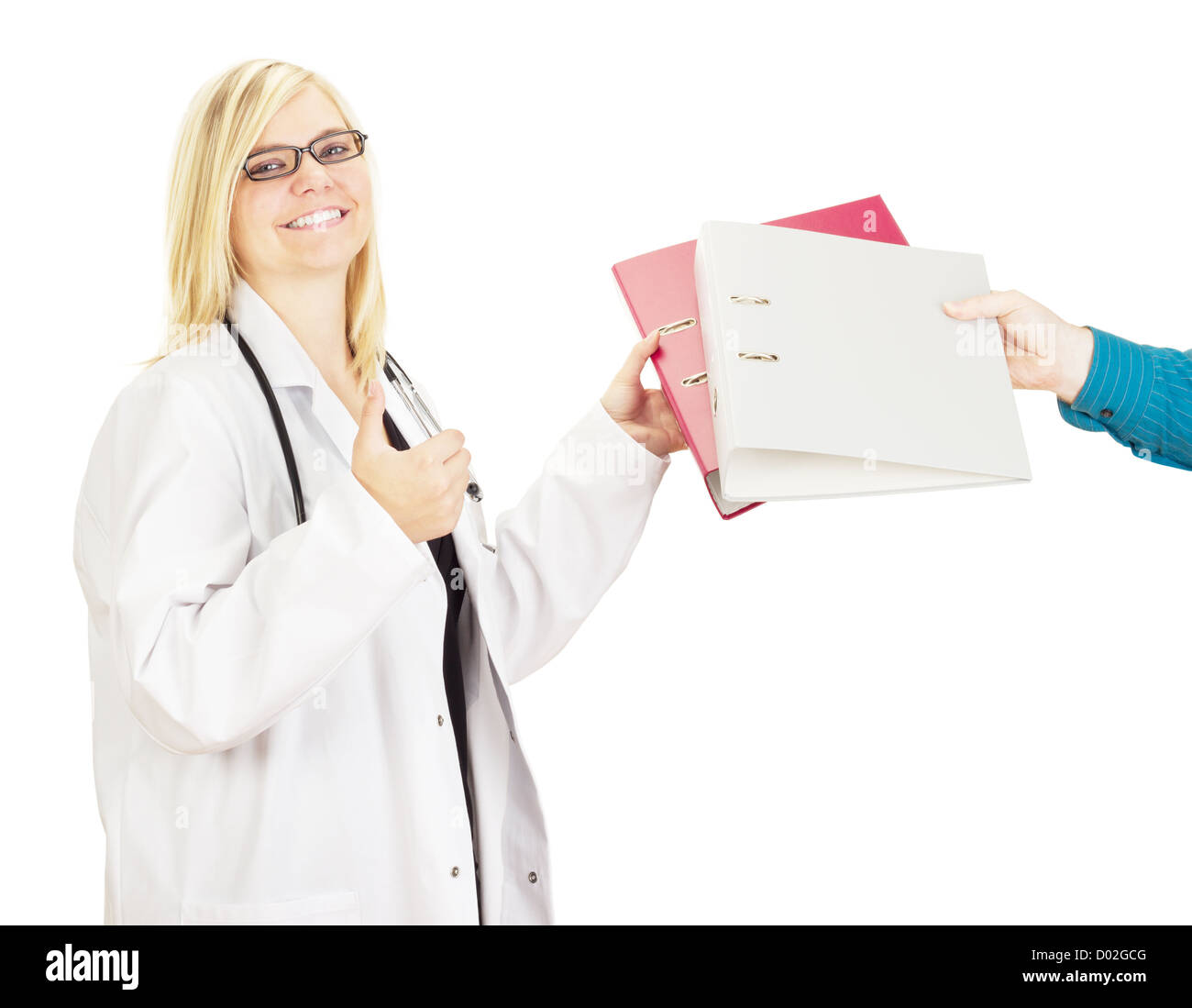 Medical doctor gets a lot of work Stock Photo - Alamy