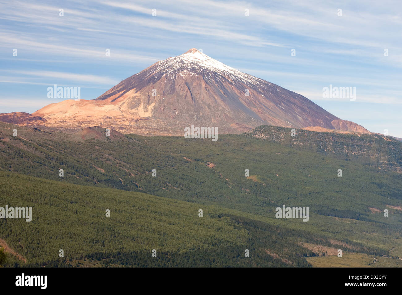 Nice photo of Teide spanish inactive volcano Stock Photo - Alamy