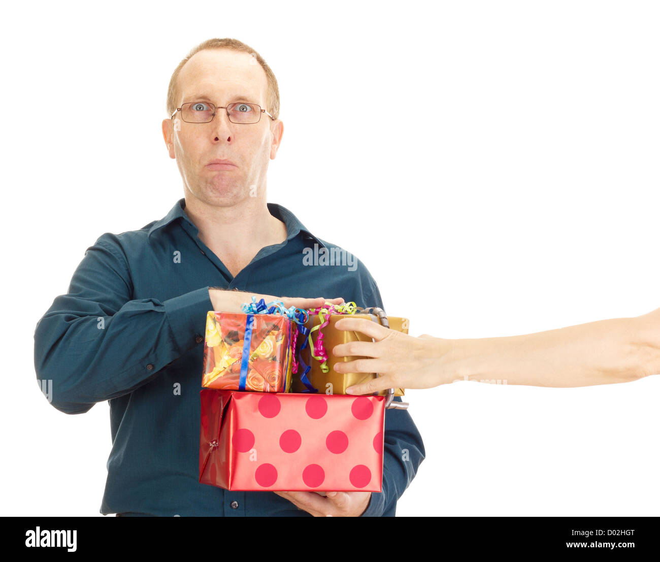 Takes a gift hi-res stock photography and images - Alamy