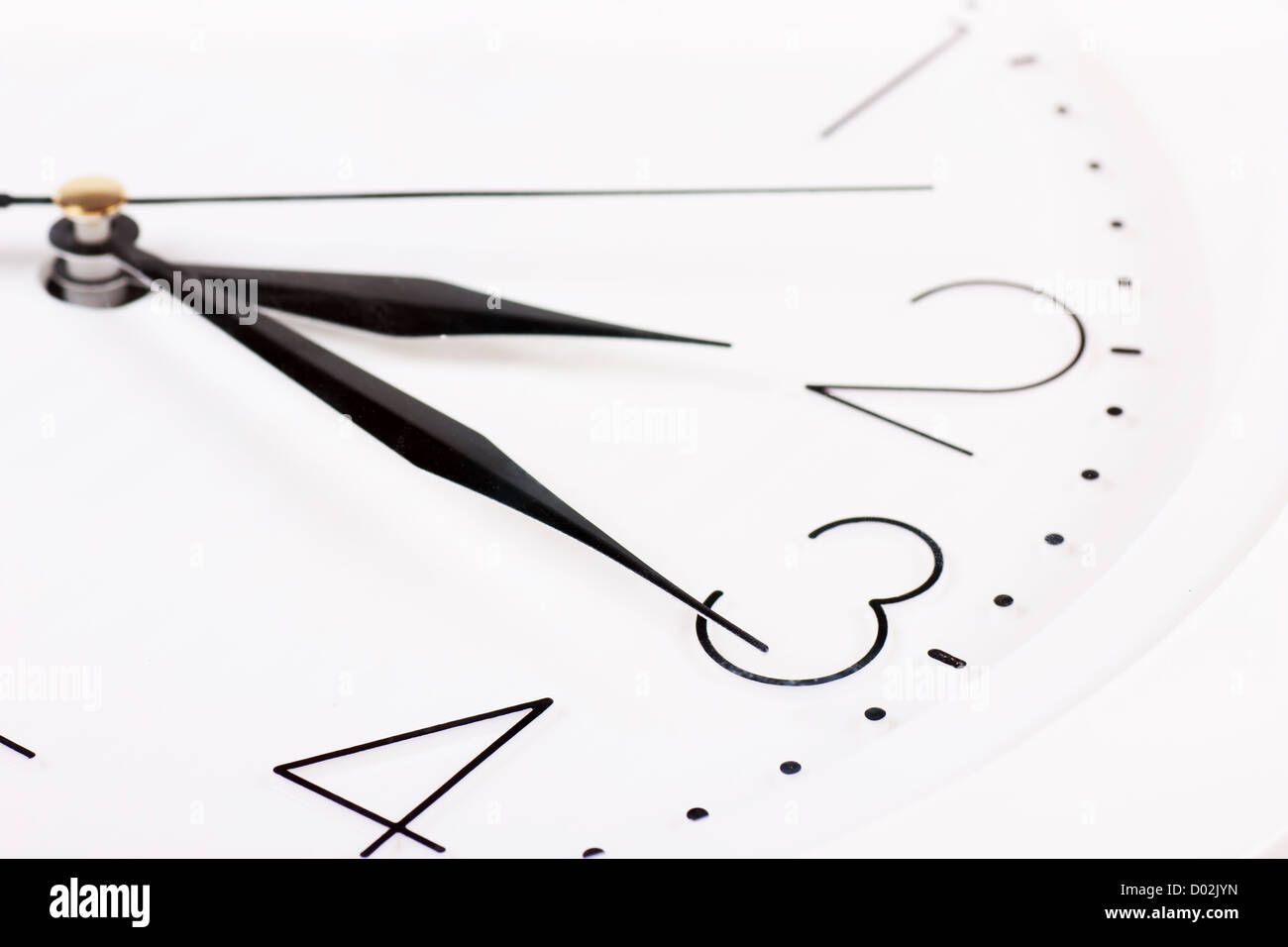 Black clock face wall Cut Out Stock Images & Pictures - Alamy