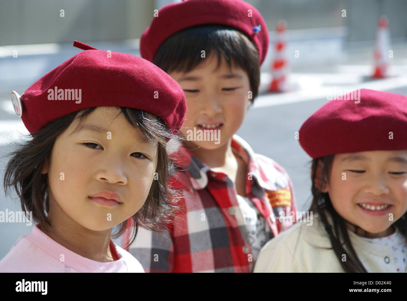 Japan, Tokyo, a group of elementary school children Stock Photo - Alamy