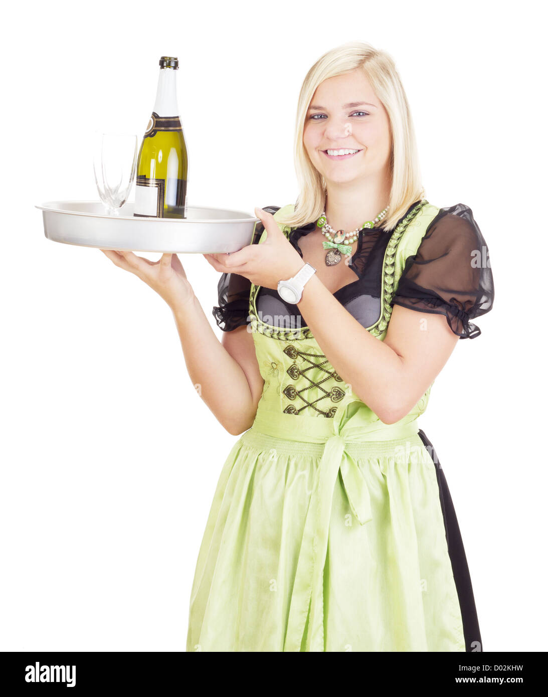 Oktoberfest waitress hi-res stock photography and images - Alamy