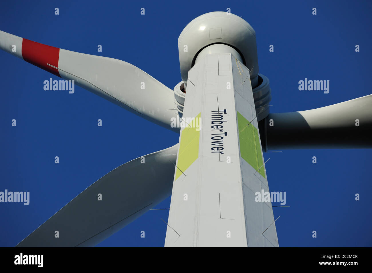 GERMANY Hannover, Timbertower GmbH, construction of 100 metre high ...