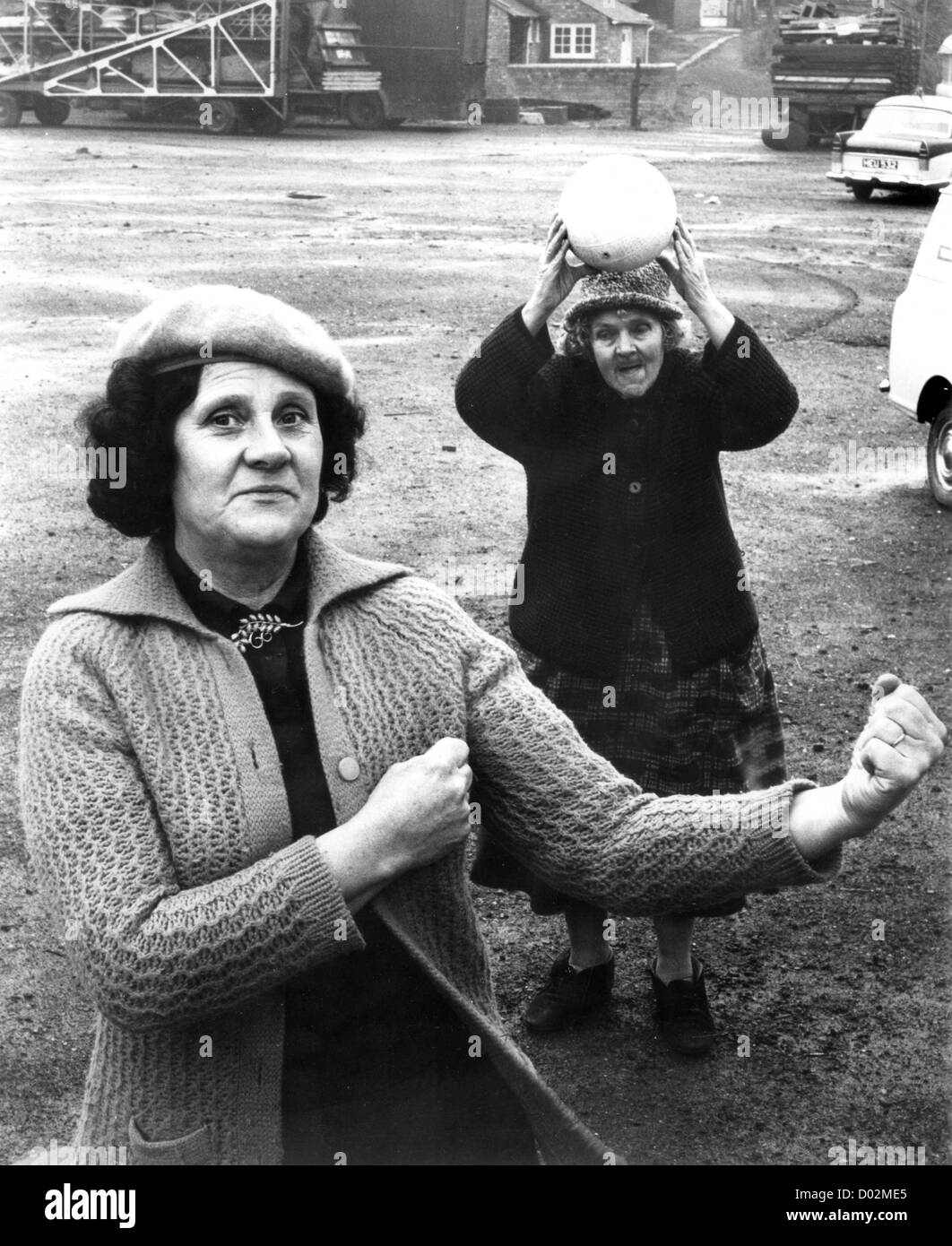 1960s fairground Black and White Stock Photos & Images - Alamy