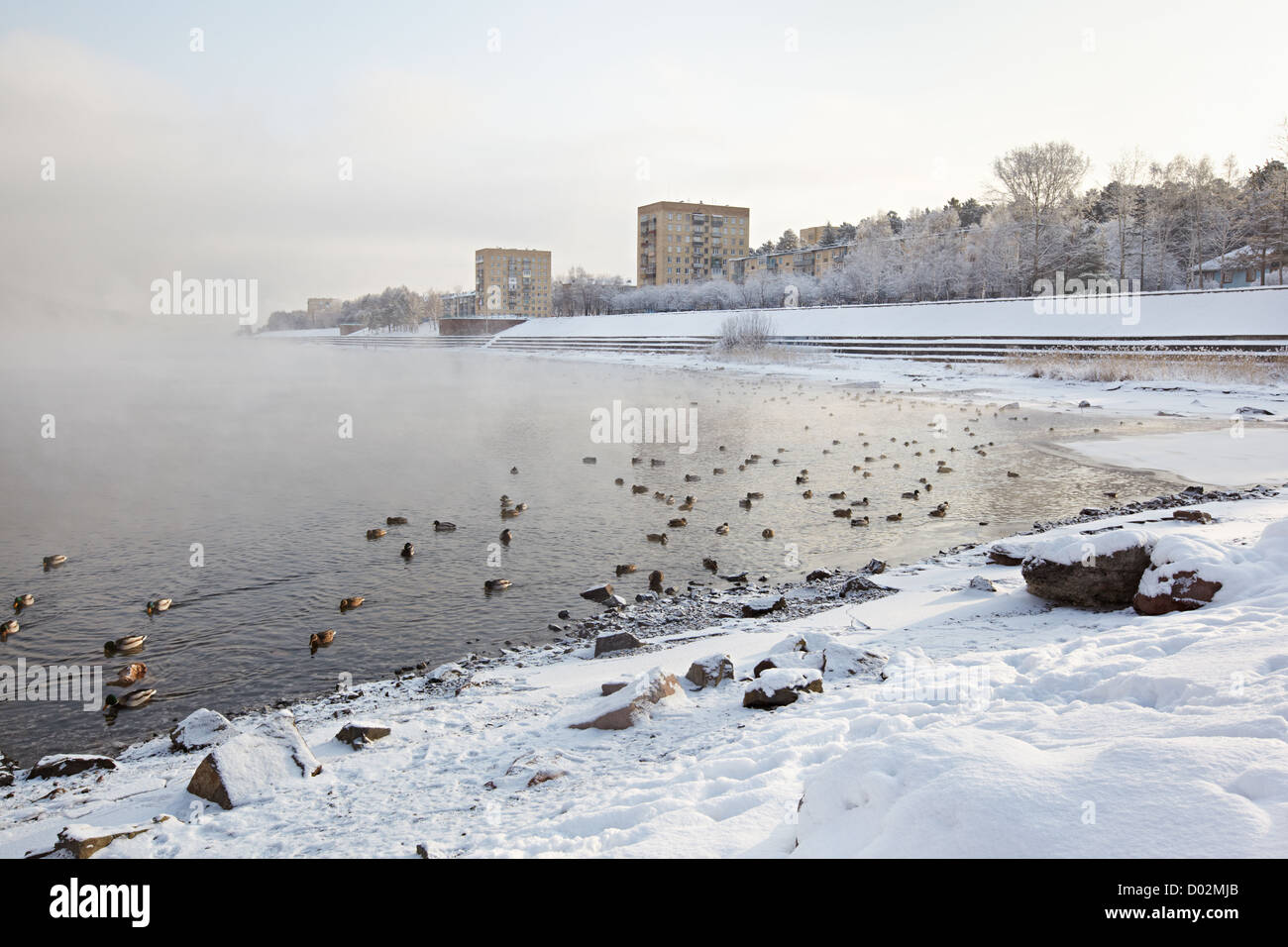 Siberia divnogorsk river hi-res stock photography and images - Alamy
