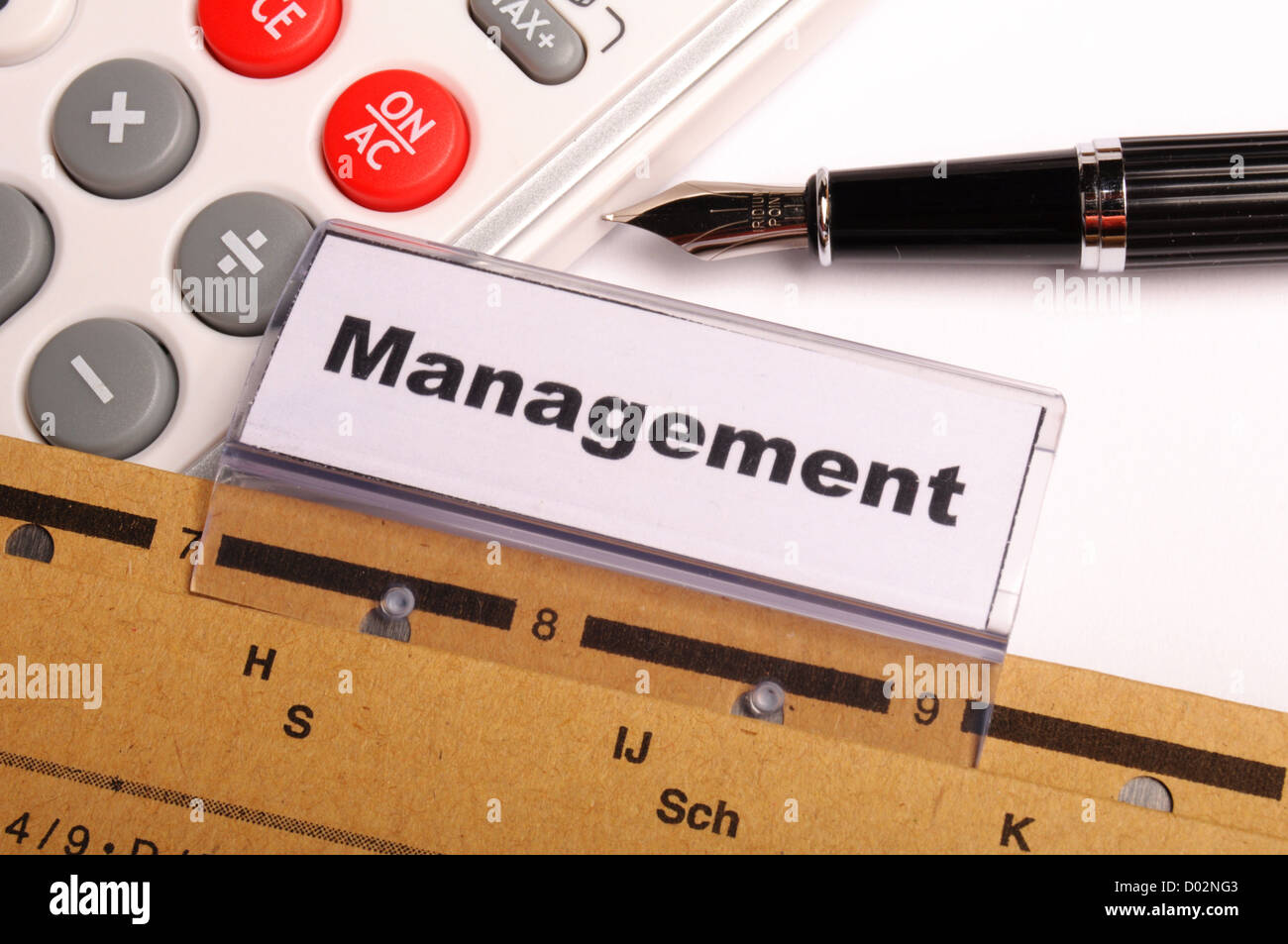 management word on business office folder showing leadership concept ...