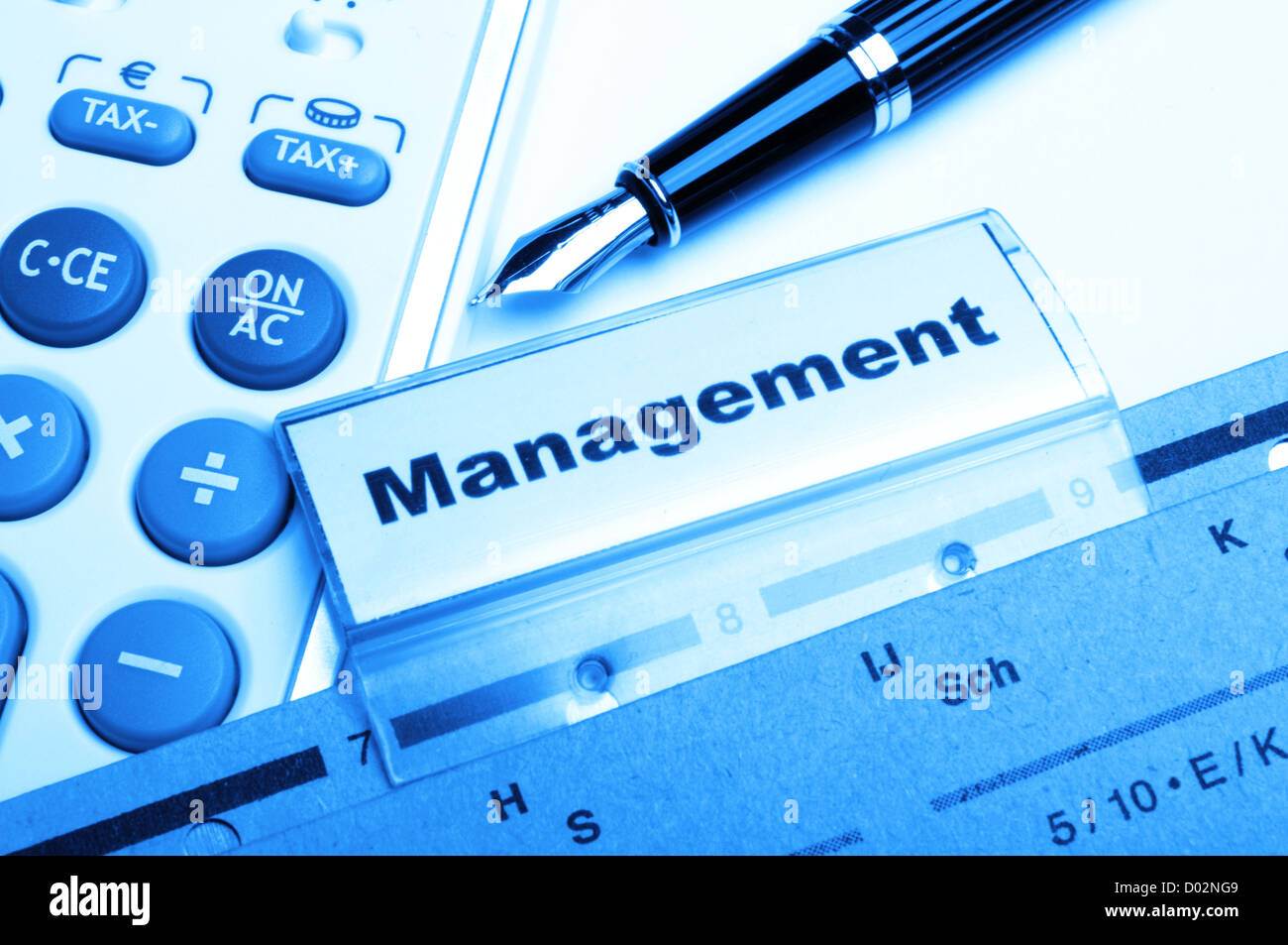 management word on business office folder showing leadership concept ...