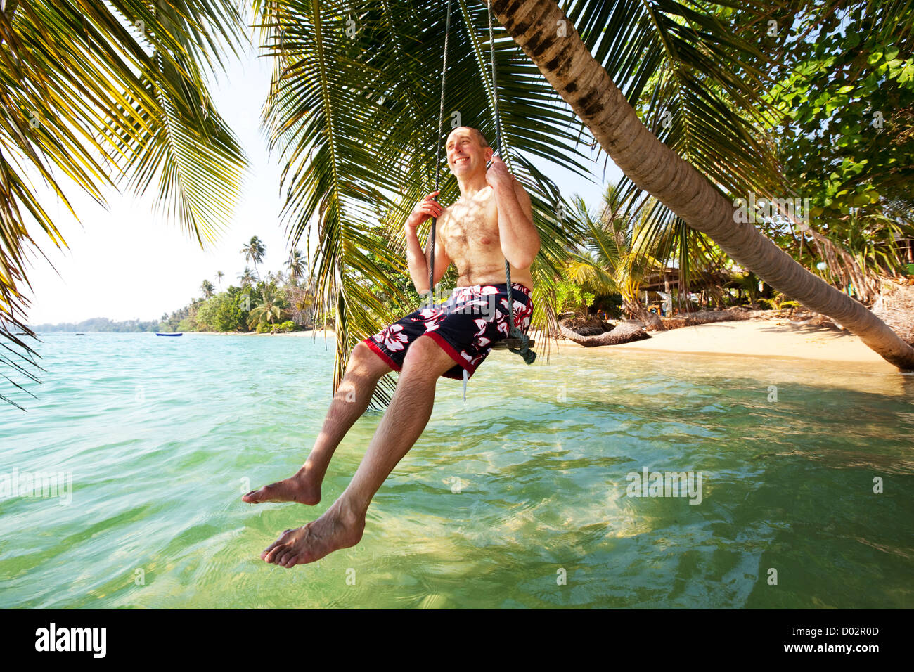 Boy on the beach Stock Photo - Alamy