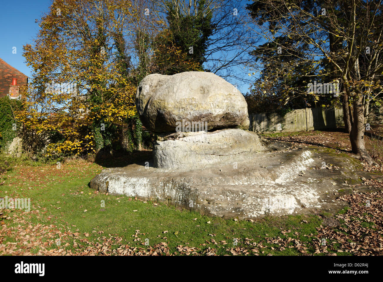 The Chiding Stone, Chiddingstone, Kent Stock Photo - Alamy
