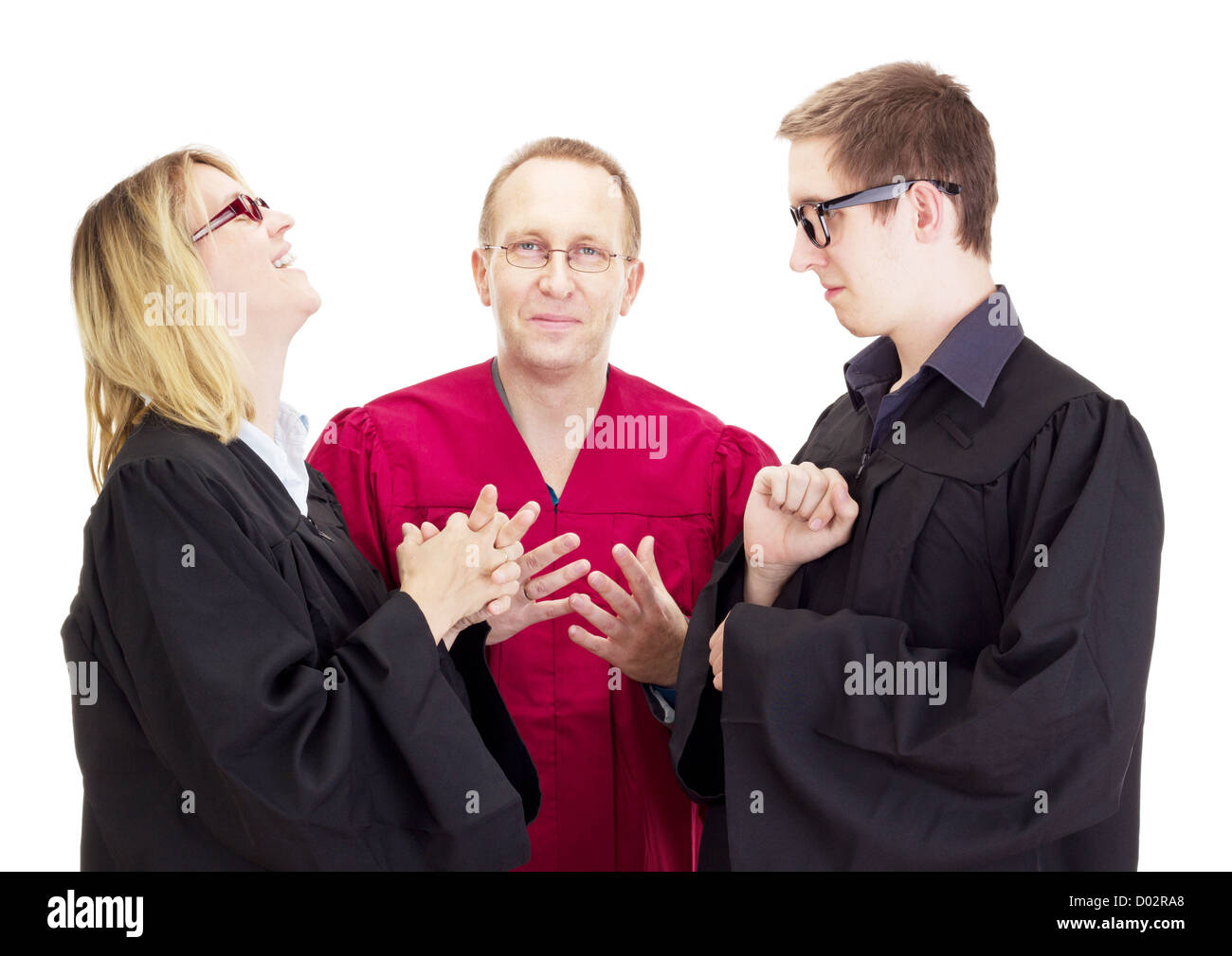 Three robe studies hi-res stock photography and images - Alamy