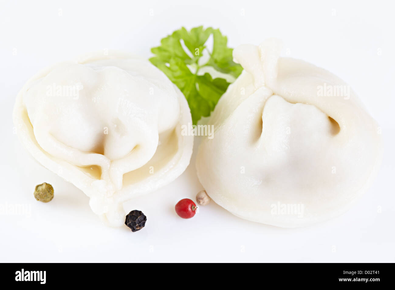 The pelmeni ready Cut Out Stock Images & Pictures - Alamy