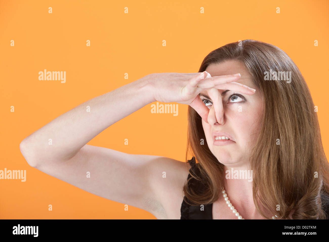 Yuck expression woman face hi-res stock photography and images - Alamy